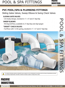 Product Specifications - Pacific Industrial Access